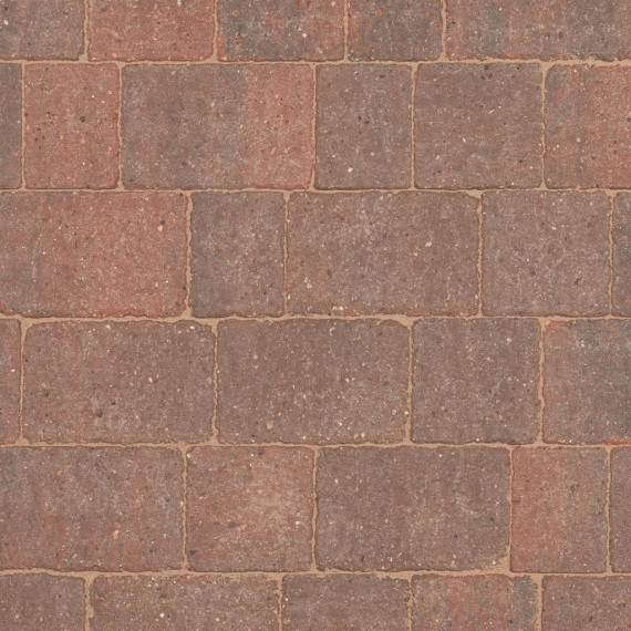 Brett Alpha Brindle Block Paving Large 210 x 140 x 60mm Pack 10.35m² ...