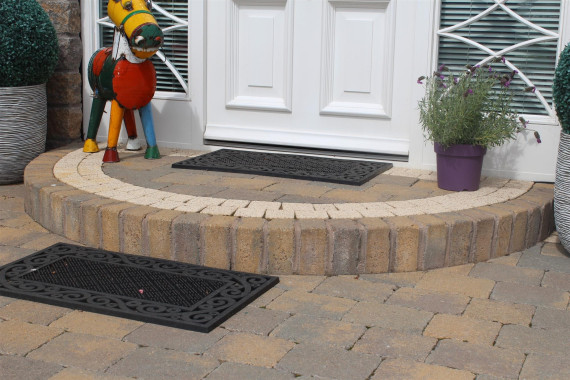 Tobermore Step Riser Bracken 190 x 160 x 100mm, Country Supplies