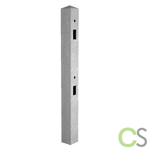 Concrete Morticed Intermediate Post 100 x 100mm x 2.745m, Country Supplies