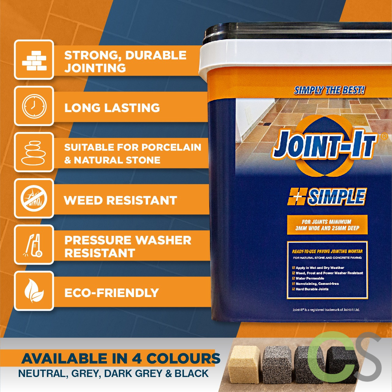 Joint-It Simple 20kg Neutral, Country Supplies
