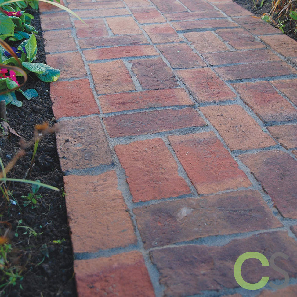 Global Stone Rose Cottage Clay Paver 210 x 100mm Single, Country Supplies