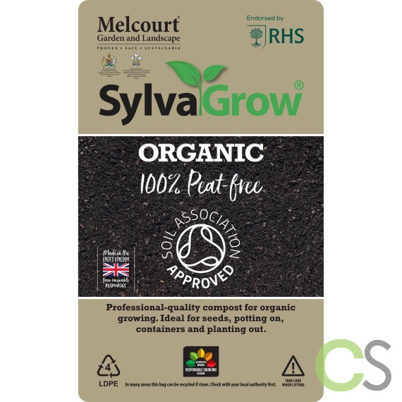 Melcourt SylvaGrow Organic Compost 40 Litre Bag, Country Supplies